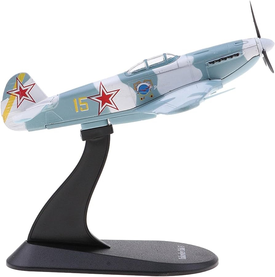 YAK-3 URSS - METAL - ESCALA 1:72 - Loja Águias de Aço