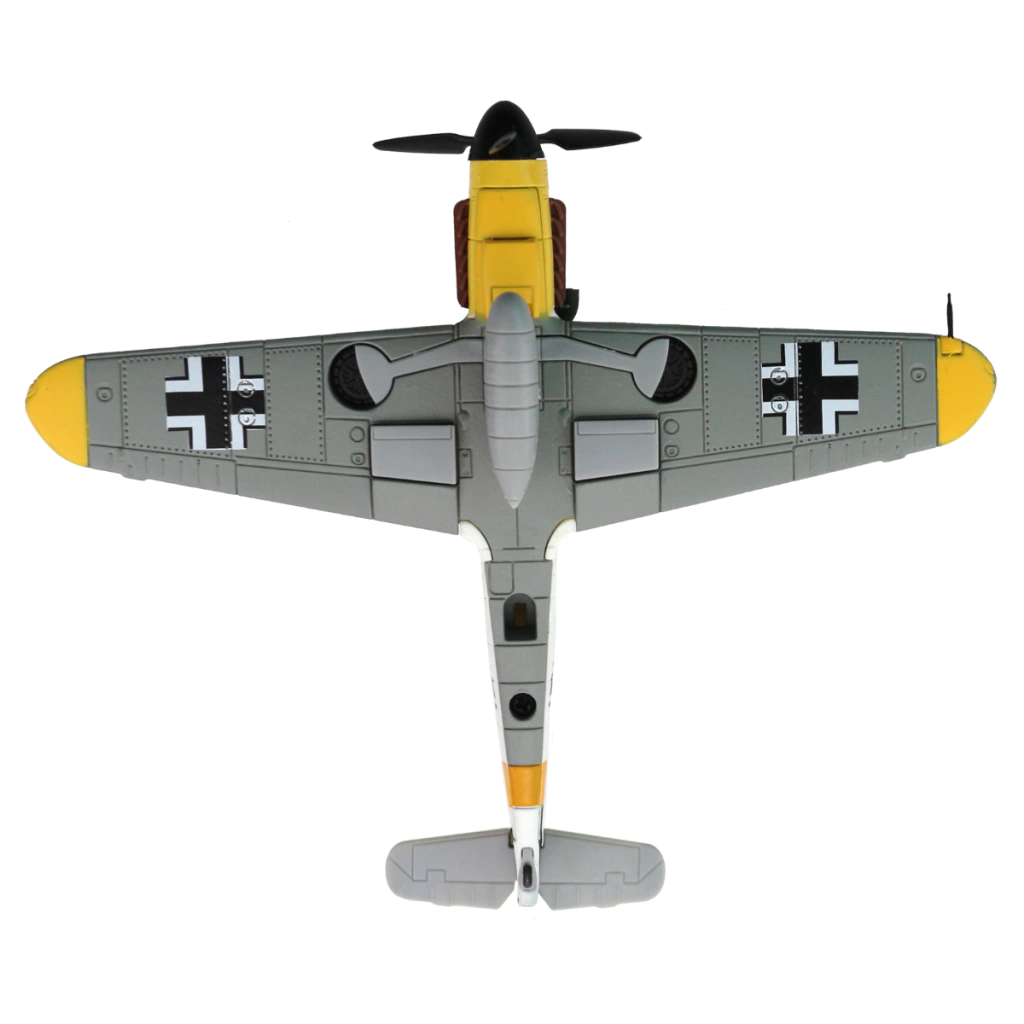 Avião da 2ª Guerra MESSERSCHMITT BF-109 - METAL - 1:72 - com hélice ...