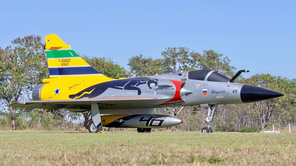 Mirage-2000 (Pintura comemorativa) - Força Aérea Brasileira - Produto ...