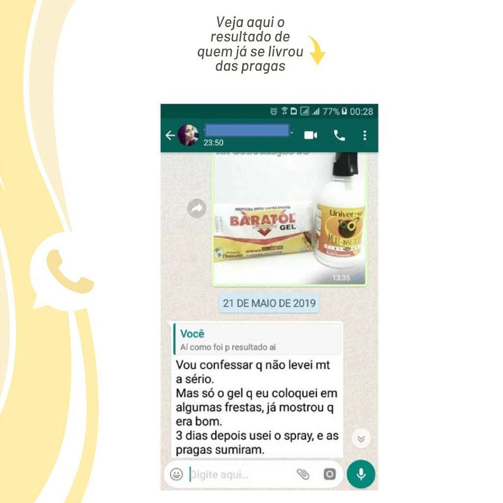 Inseticida Gel Baratol 10g Mata Baratas francesinha - Loja univer-se7 ...