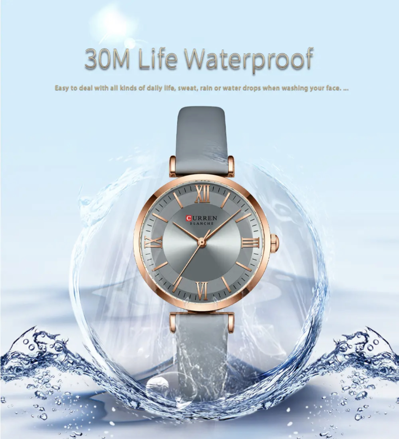 Relógio Curren Feminino 9079 - Relógios Curren