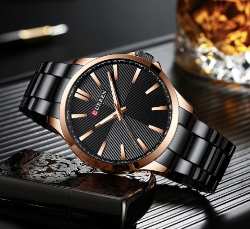 Relógio Curren 8322 Masculino de Luxo - Relógios Curren