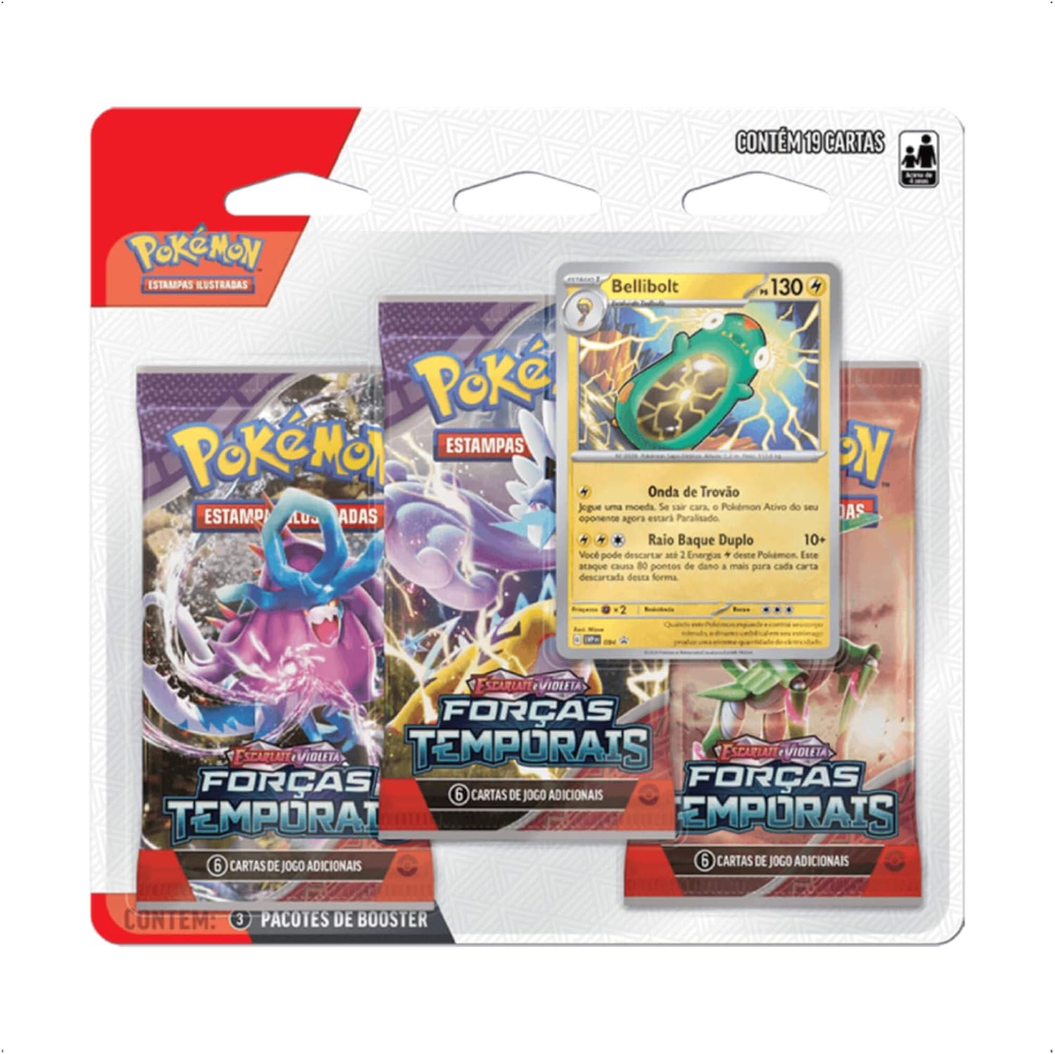 Blister Triplo - Forças Temporais (EV5) - Koopa Troopa Games