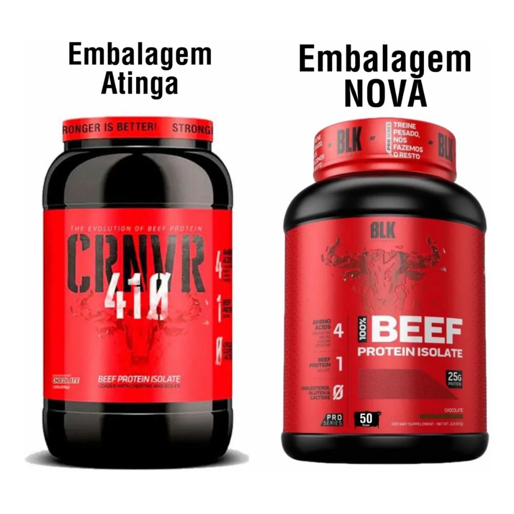 BLK 100% BEEF PROTEIN - 907G - Curitiba Nutrition - Suplementos