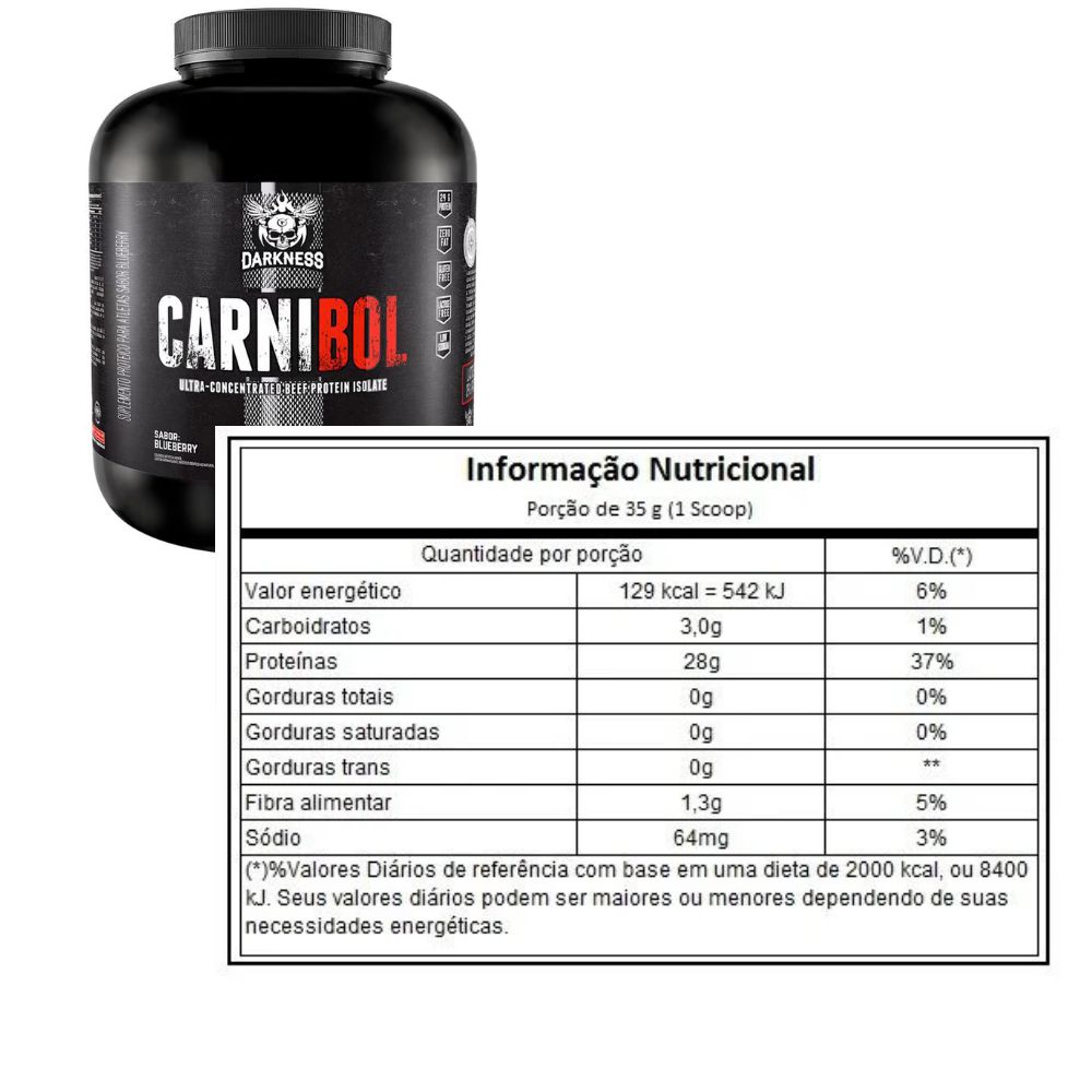 CARNIBOL INTEGRALMEDICA - 1,8KG - Curitiba Nutrition - Suplementos