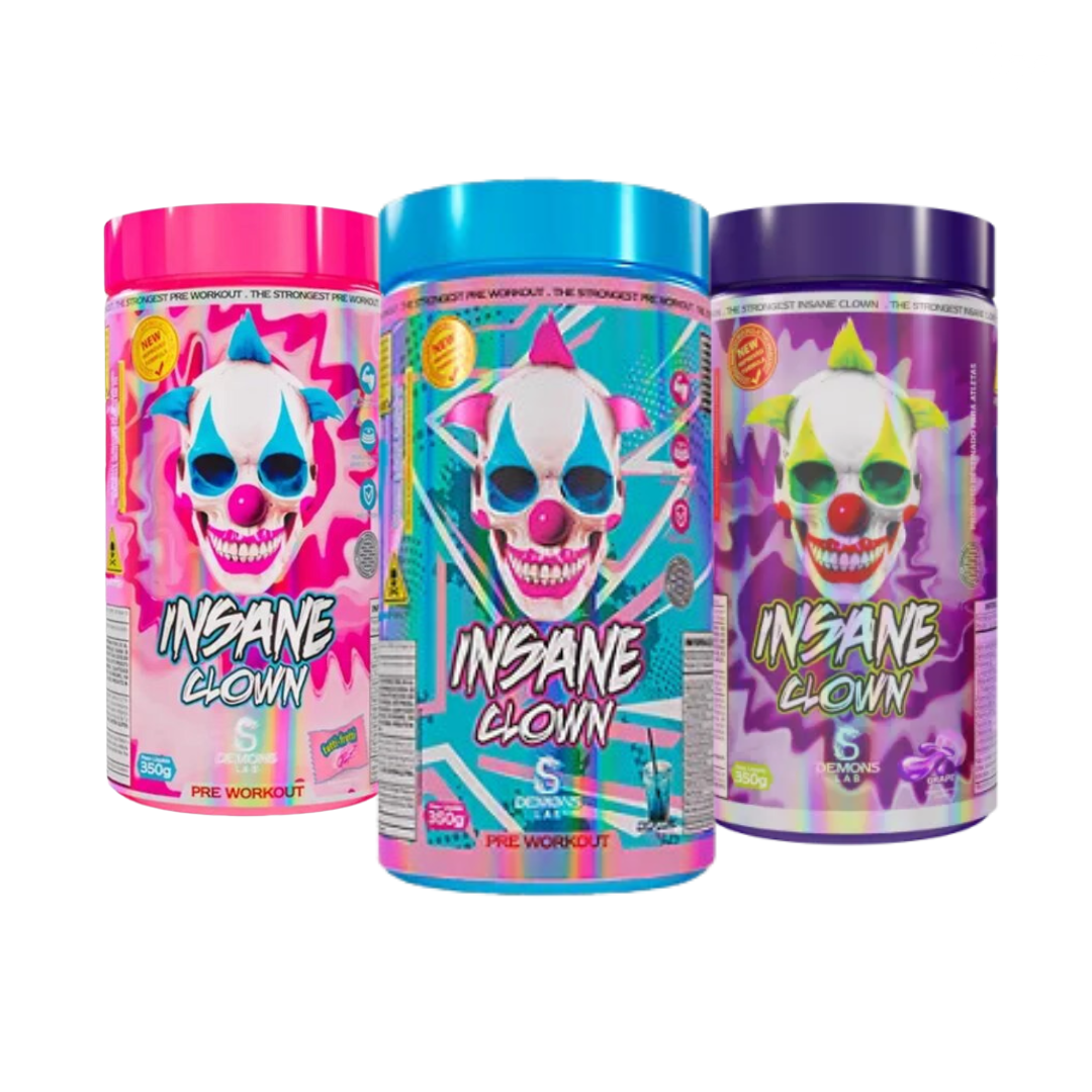 PRÉ TREINO INSANE CLOWN DEMONS LAB - 350G - Curitiba Nutrition - Suplementos