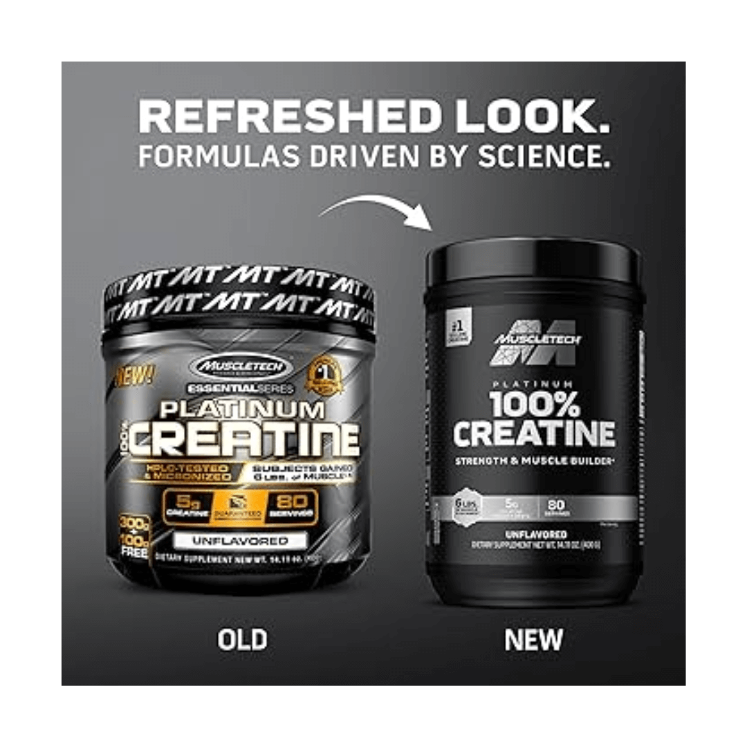 CREATINA PLATINUM MUSCLETECH - 400G - Curitiba Nutrition - Suplementos