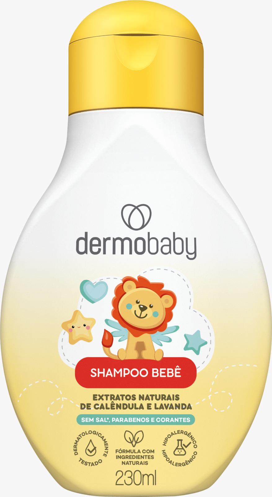 KIT DERMOBABY SUAVE SHAMPOO 230ML E CONDICIONADOR 200ML - Clube da Fralda