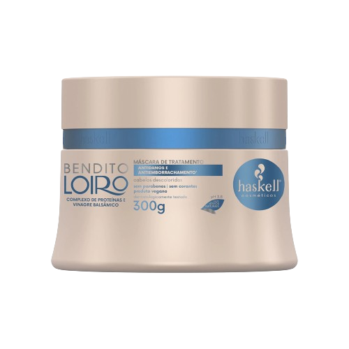 Máscara de Tratamento Bendito Loiro Haskell 300g - Peter Beauty Store