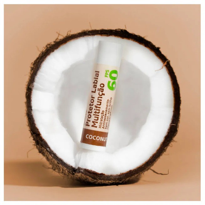 Protetor Solar Labial Coconut FPS 60 - Anasol - Unicolourfull