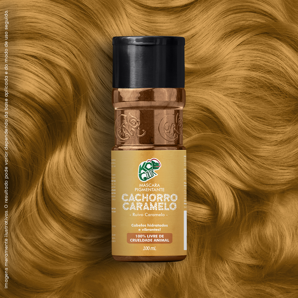 Máscara Pigmentante - Cachorro Caramelo - 100ml - Kamaleão Color ...