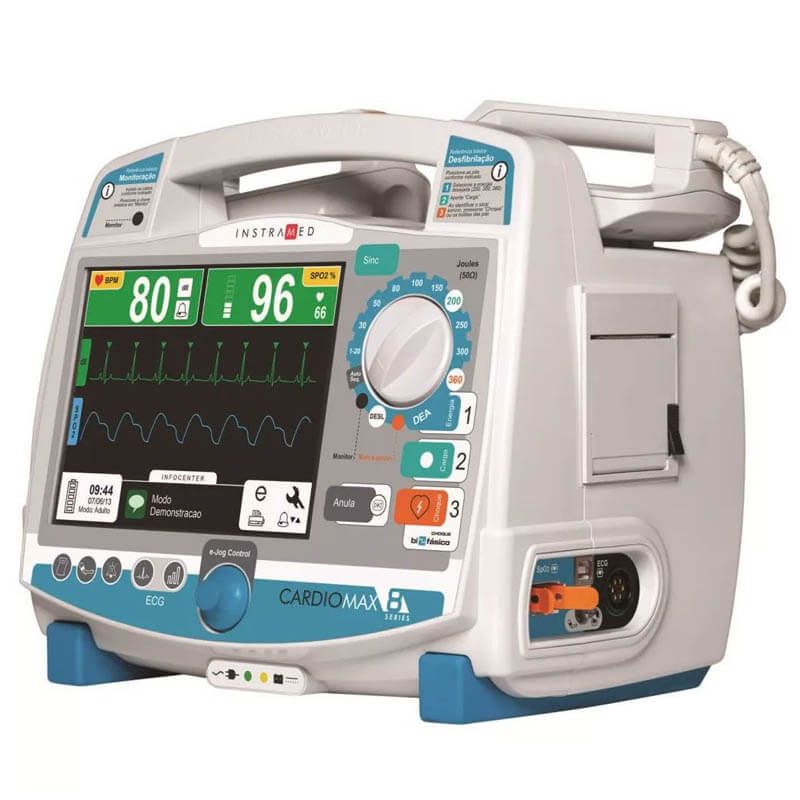 Cardioversor Cardiomax Básico (ECG+DESF+DEA) - Medbit