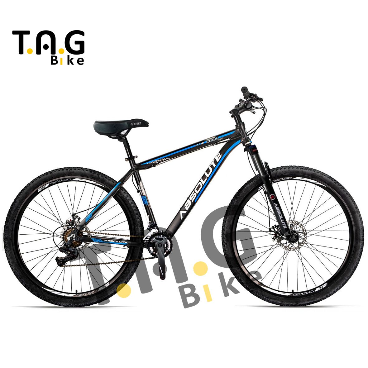 Bike Absolute K7 - Cambio Absolute 18vl - Freio Hidráulico - grupo ...