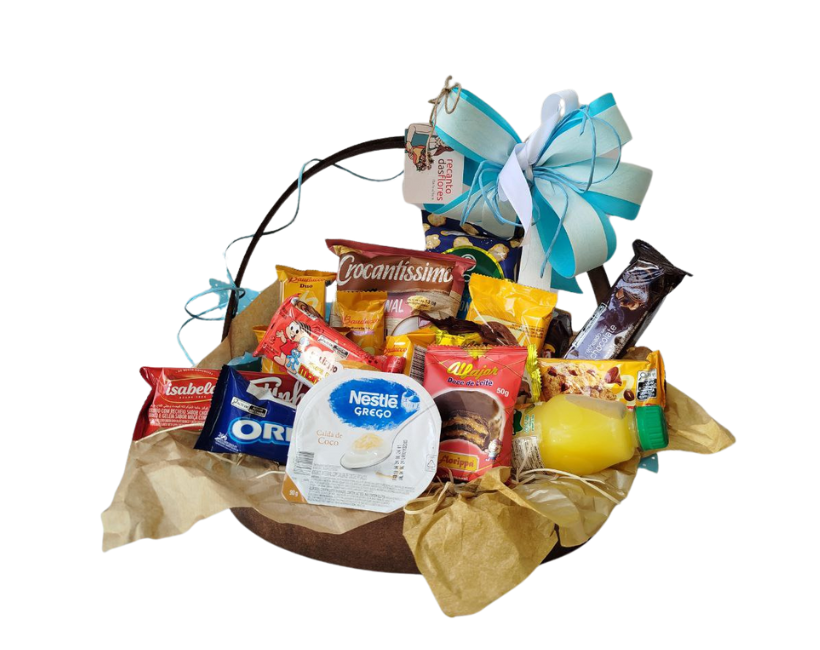 Cesta De Café Infantil - Recanto das Flores