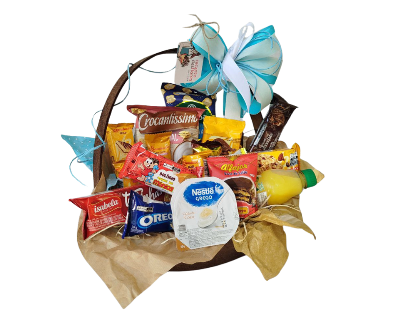 Cesta De Café Infantil - Recanto das Flores