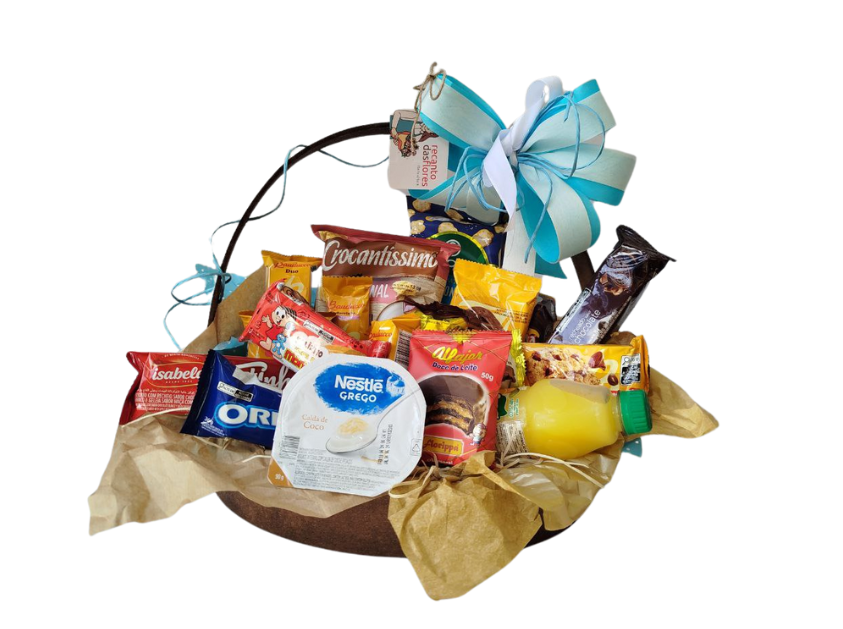 Cesta De Café Infantil - Recanto das Flores