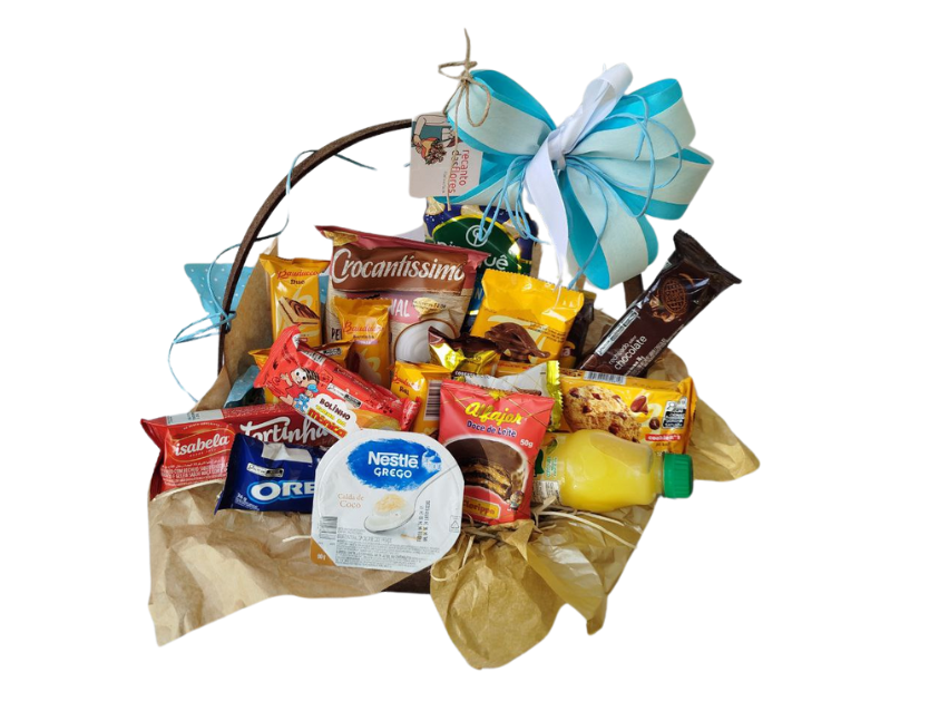 Cesta De Café Infantil - Recanto das Flores