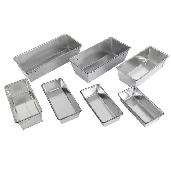FORMA PAO DE FORMA - INOX - COM TAMPA - Ponto do Padeiro Comércio e ...