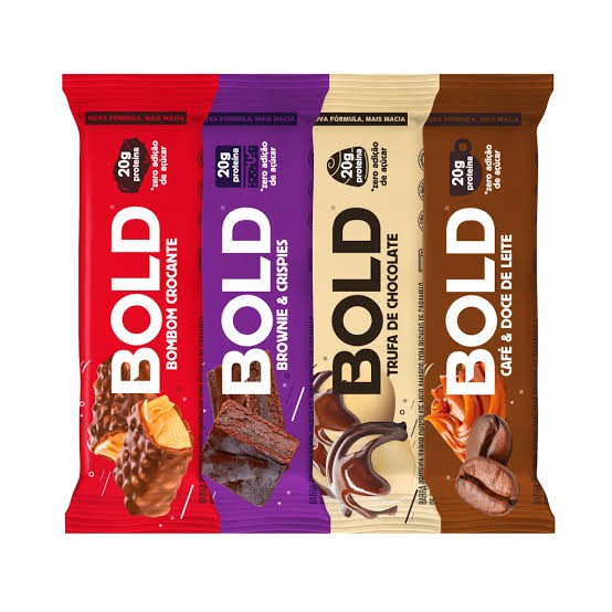 BARRINHA BOLD BAR 60G - BOLD NUTRITION - HEAVY NUTRITION SUPLEMENTOS
