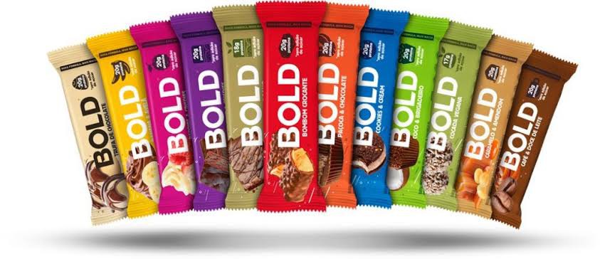 BARRINHA BOLD BAR 60G - BOLD NUTRITION - HEAVY NUTRITION SUPLEMENTOS