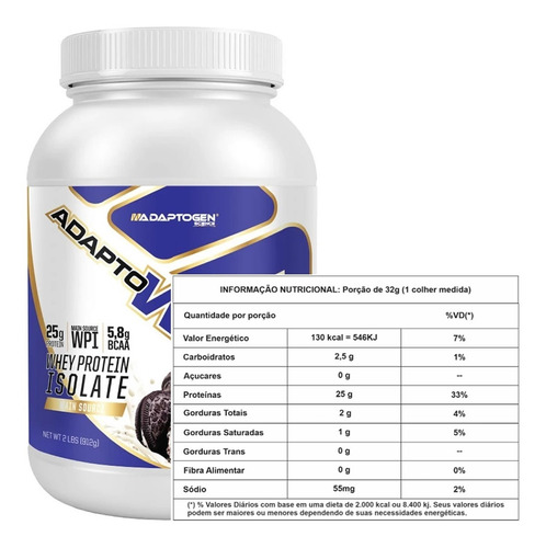 Adapto Whey 900g - Adaptogen - HEAVY NUTRITION SUPLEMENTOS