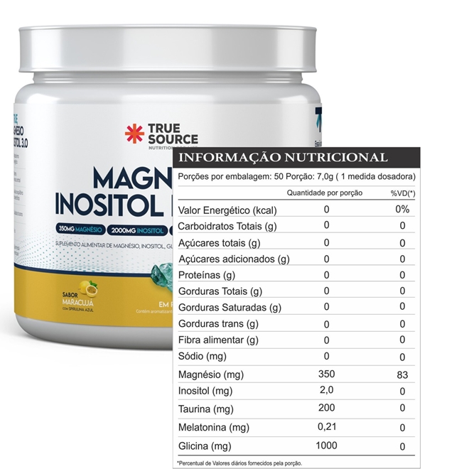 Magnésio + Inositol Relief 3.0 350g - Maracujá - HEAVY NUTRITION ...