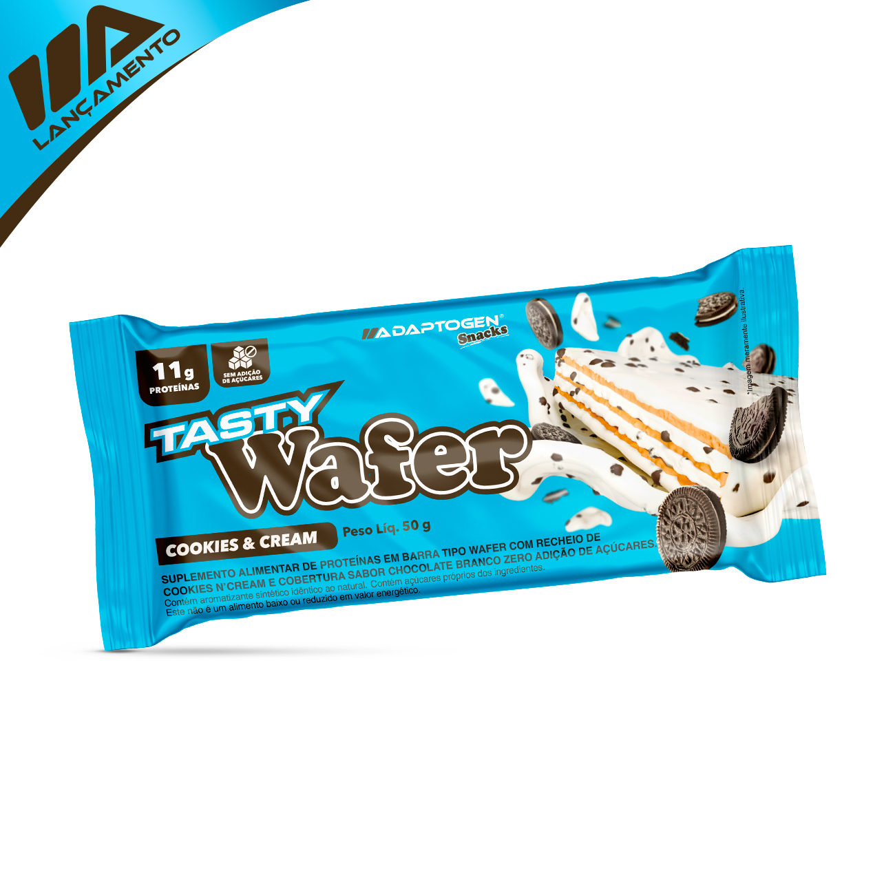 Tasty Wafer 50G | Adaptogen - HEAVY NUTRITION SUPLEMENTOS