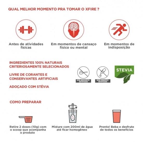 X-FIRE (200G) - NOVA FÓRMULA ( termogênico) - HEAVY NUTRITION SUPLEMENTOS