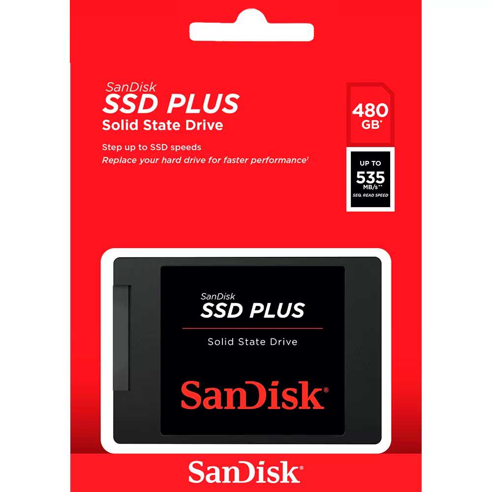 SSD Plus SanDisk 480GB - Foto DHM - Tripés, Bolsas, Lentes, Câmeras ...