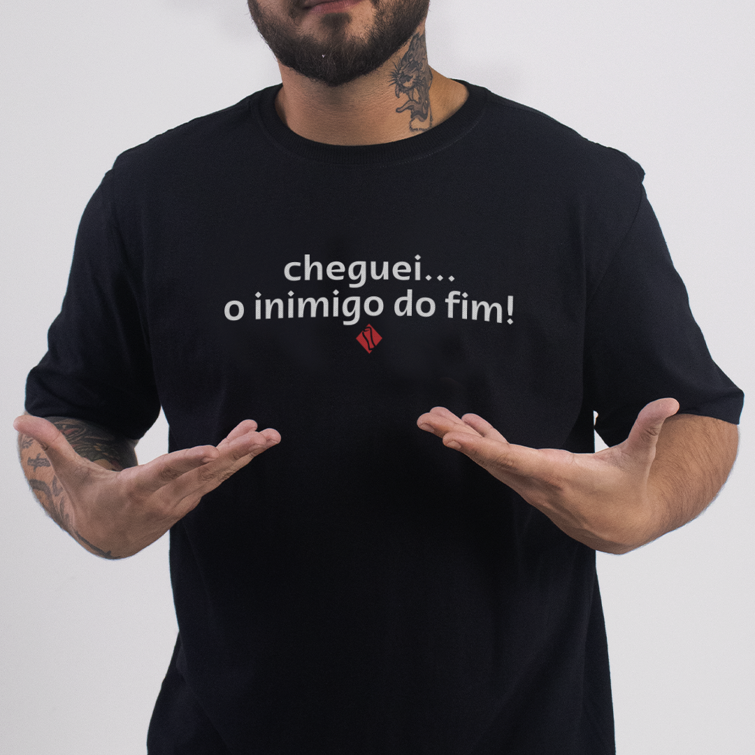 Camiseta Inimigo do Fim Unibutec - Unibutec Clothing ® • A Marca Número ...