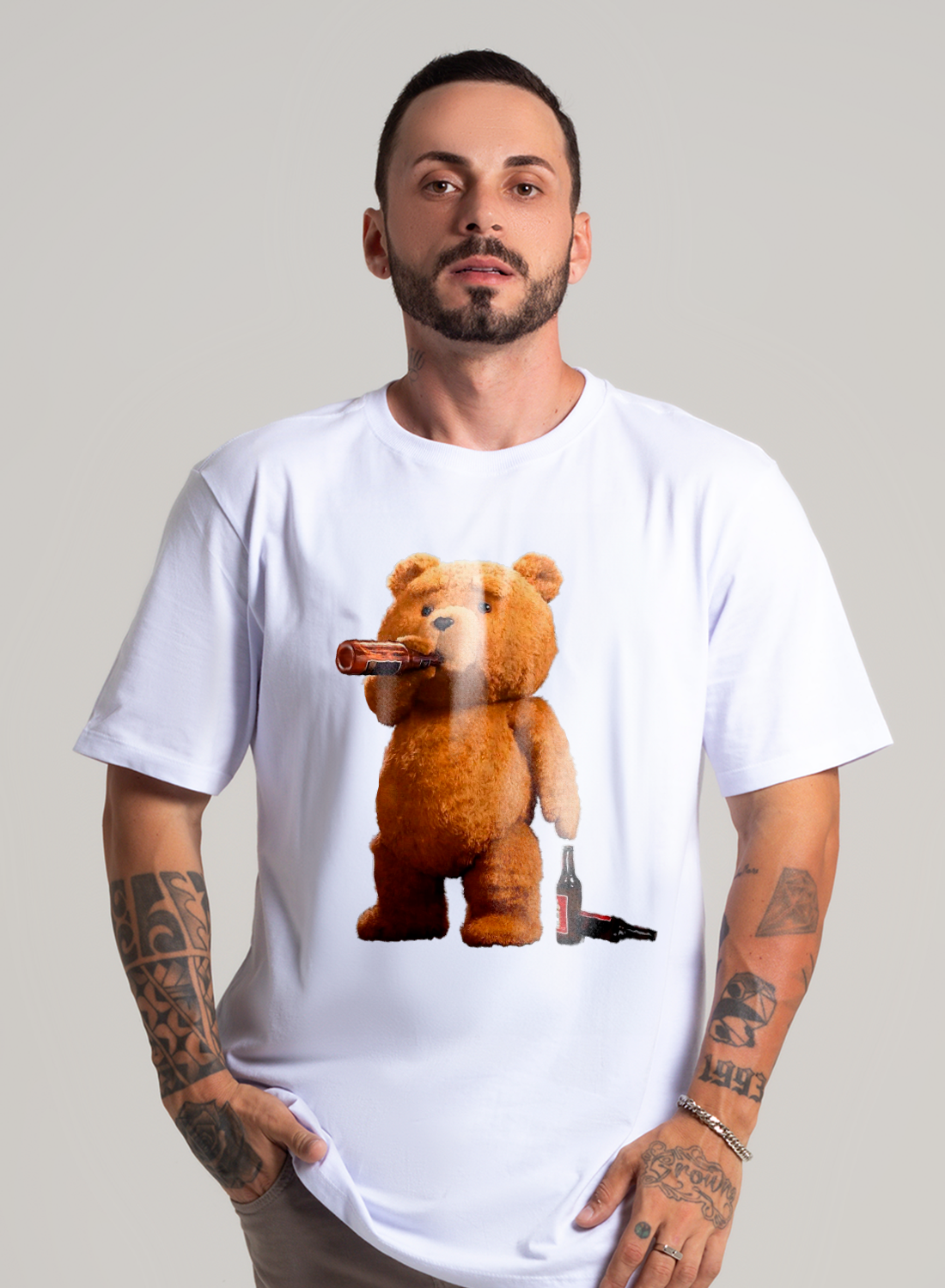 Camiseta Unibutec Hops Ted Beer Color - Unibutec Clothing ® • A Marca ...