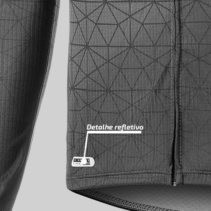 Camisa Ciclismo Mauro Ribeiro Manga Longa Plot Pto Masculina - BragaShop