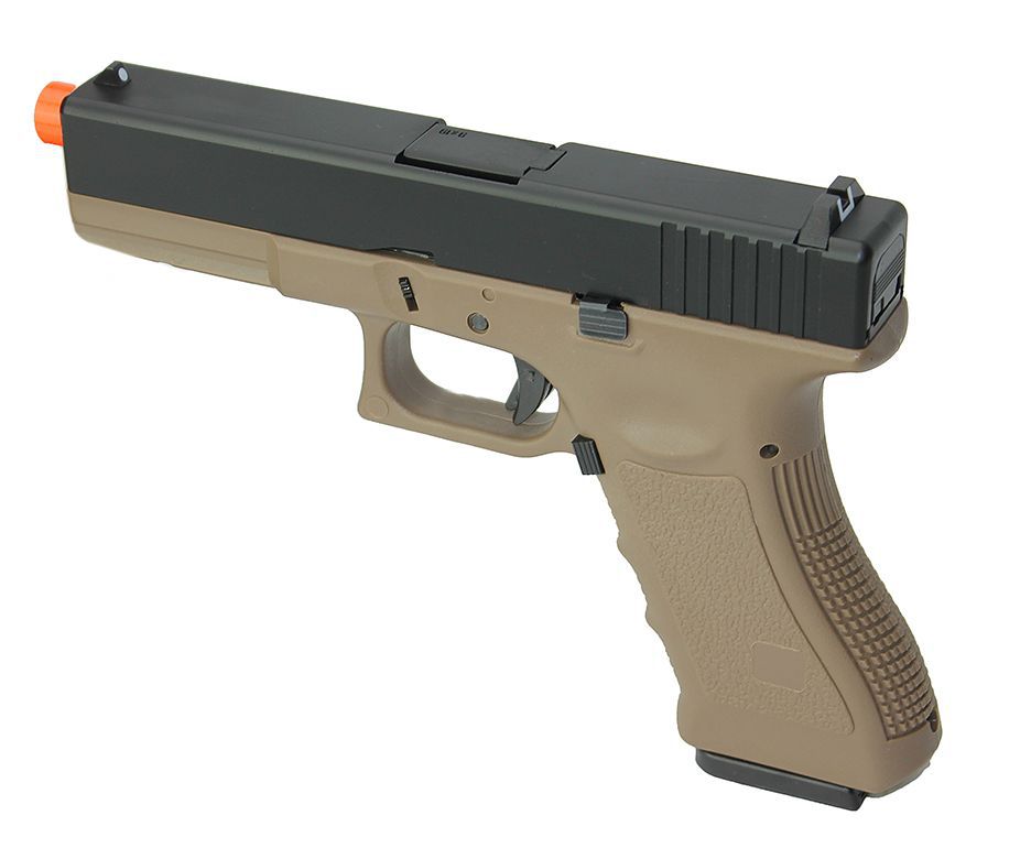 PISTOLA DE AIRSOFT ARMY ARMAMENT MODELO GLOCK R17 TAN GREEN GÁS - Hobby ...