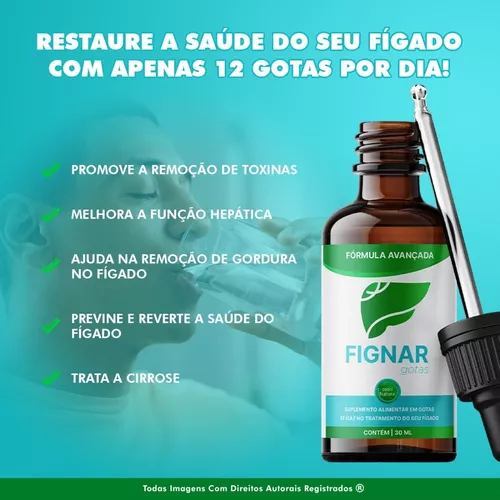 Fignar Gotas - Suplemento Natural para a Saúde do Fígado | 70% OFF ...