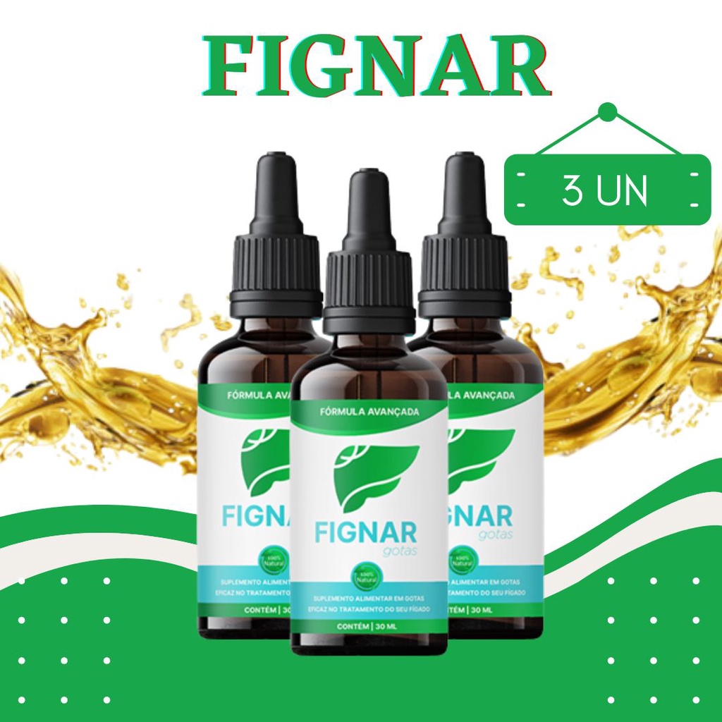 Fignar Gotas - Suplemento Natural para a Saúde do Fígado | 70% OFF ...