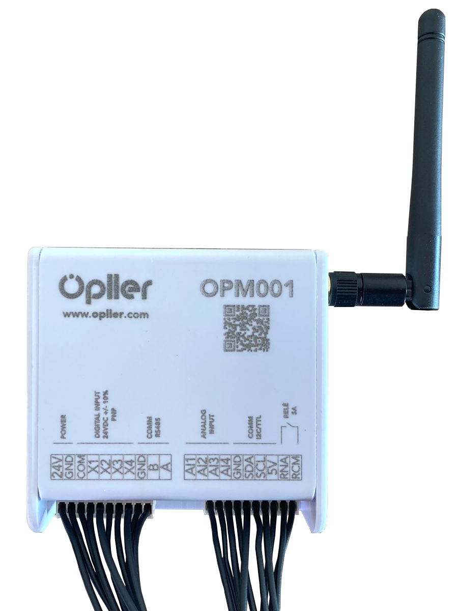 OPM001 - Shield Industrial Opller 4 DI, 4 AI, 1 DO - Opller