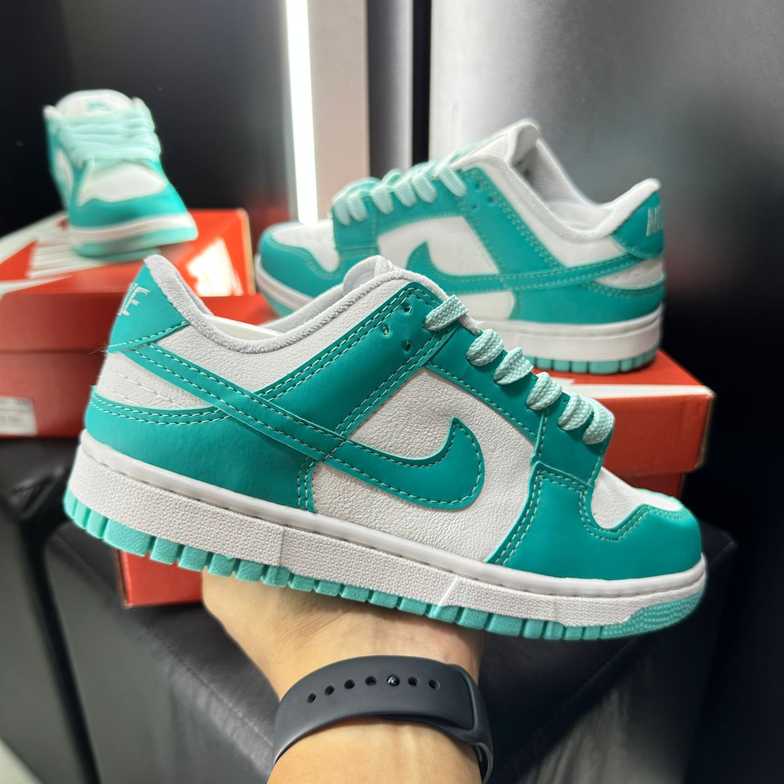 Tênis Nike SB Dunk Low Verde Água - WC SHOES