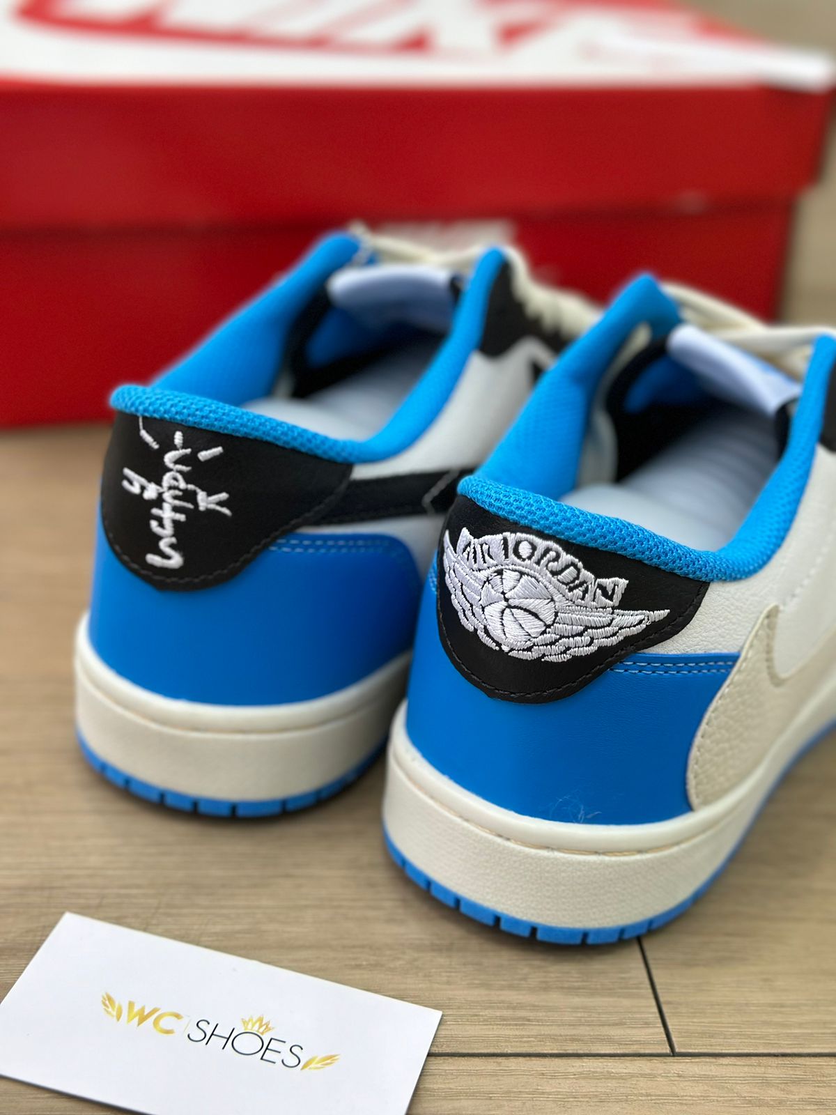 COLLAB TRAVIS SCOTT AZUL - WC SHOES
