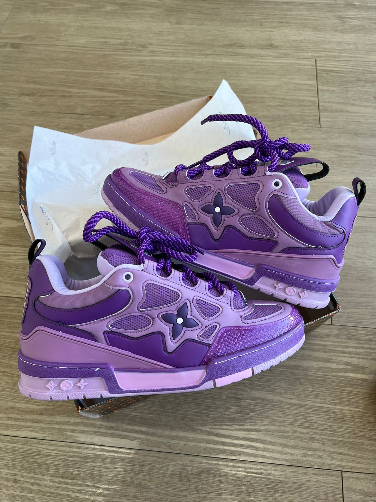 LV SKATE ROXO - WC SHOES