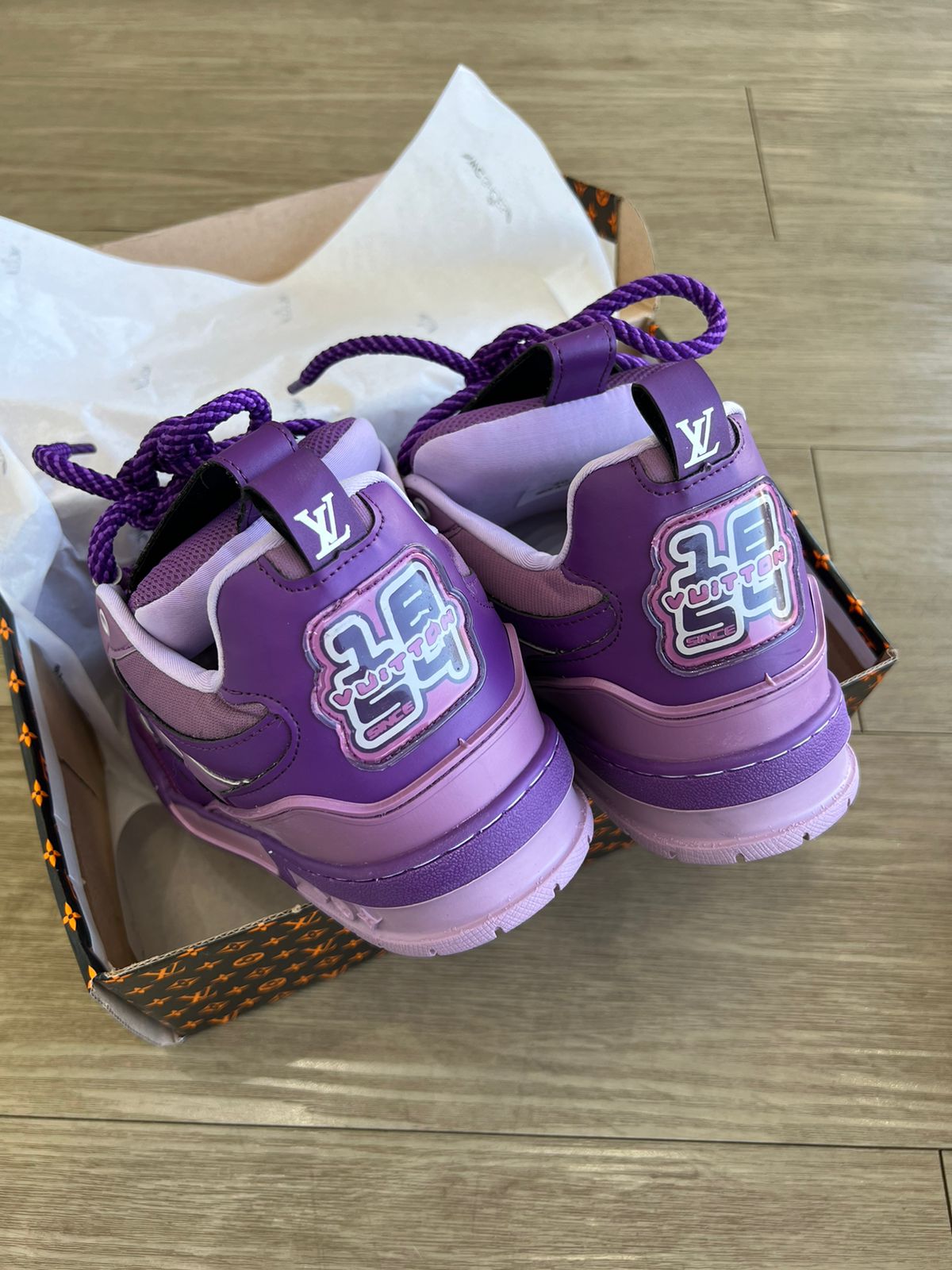 LV SKATE ROXO - WC SHOES