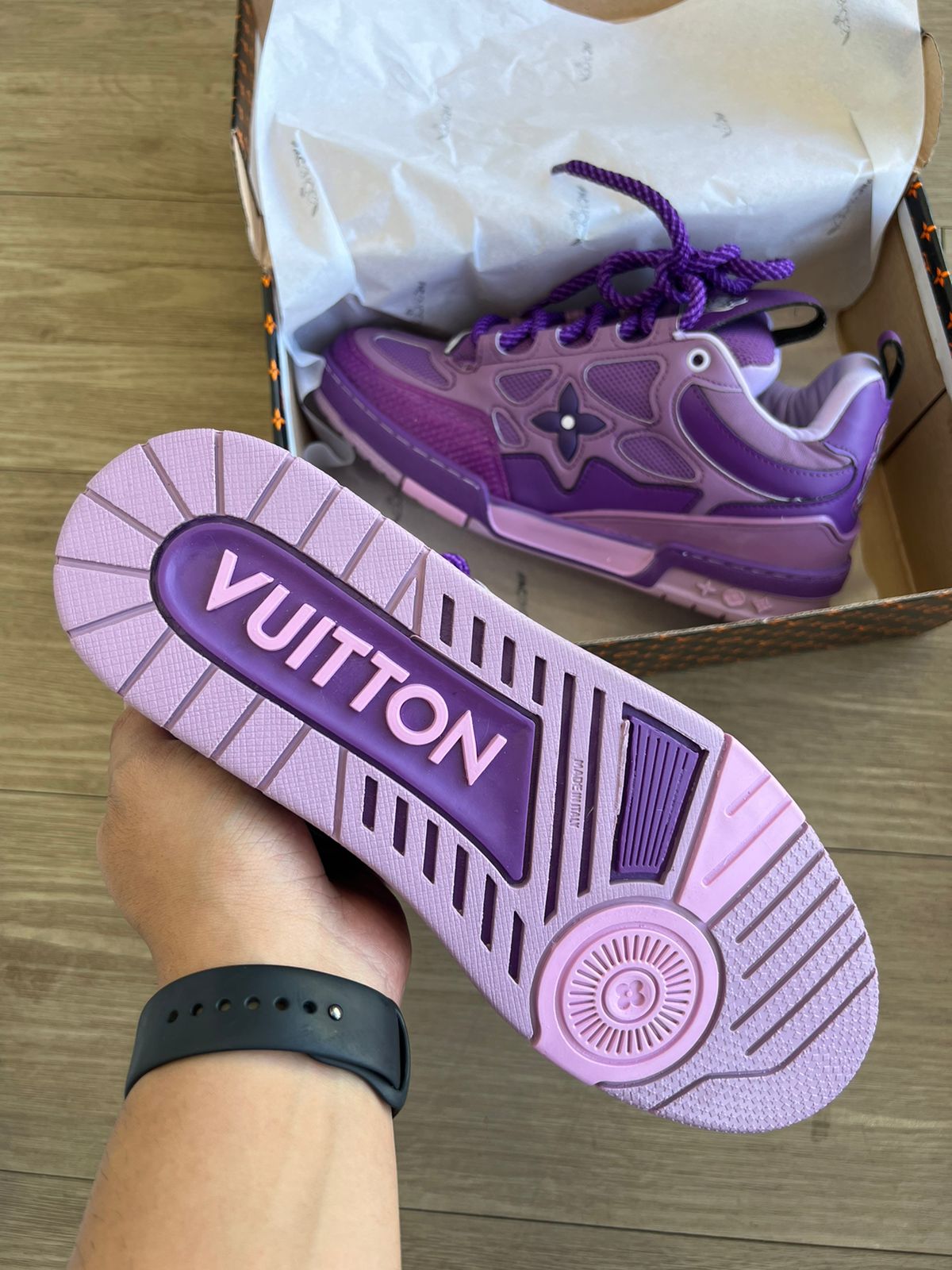 LV SKATE ROXO - WC SHOES