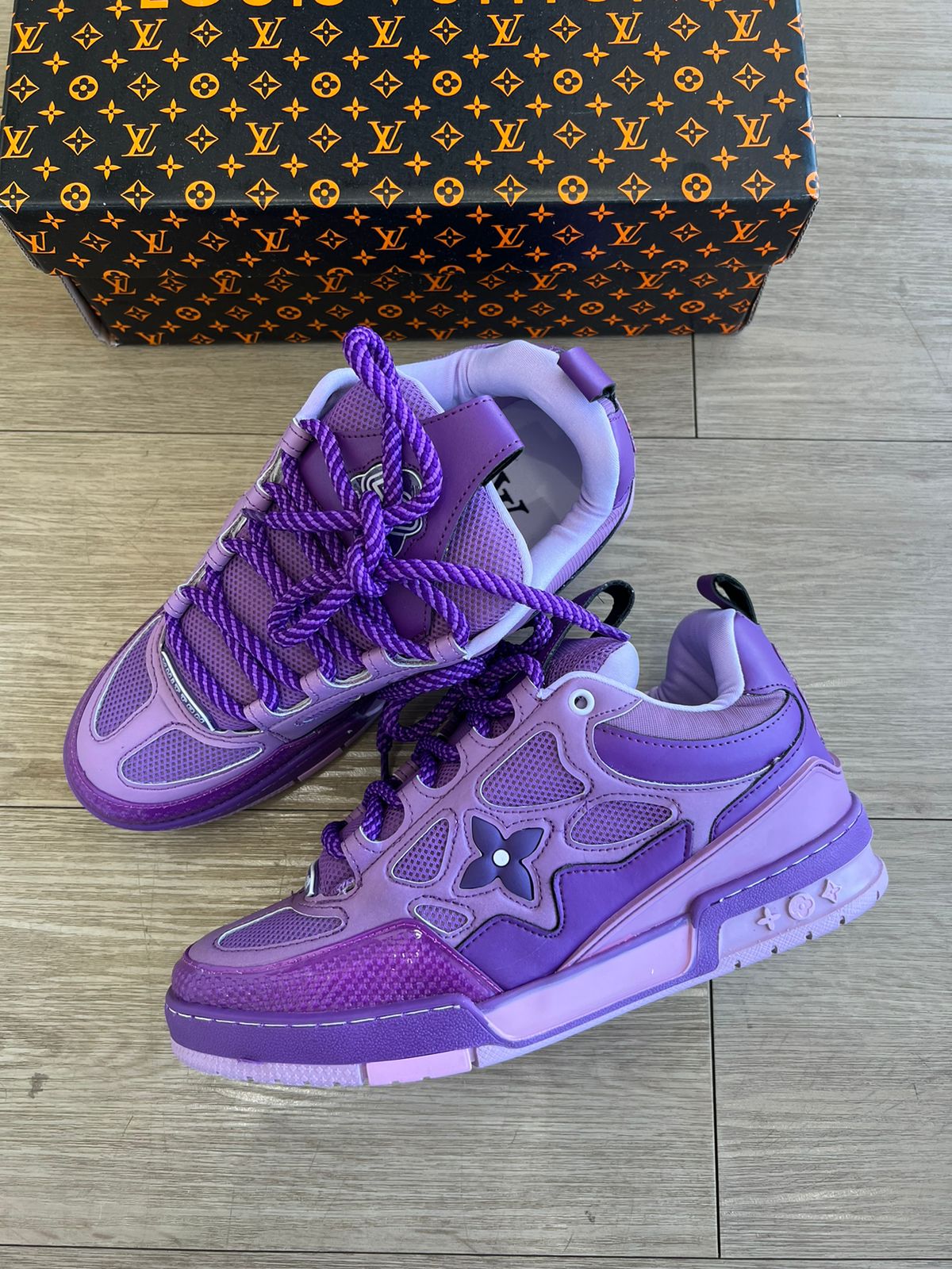 LV SKATE ROXO - WC SHOES