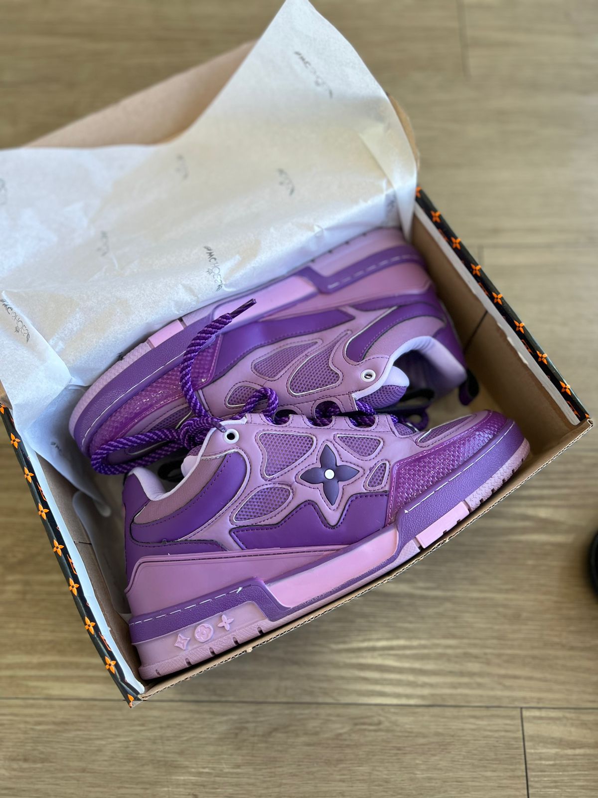 LV SKATE ROXO - WC SHOES