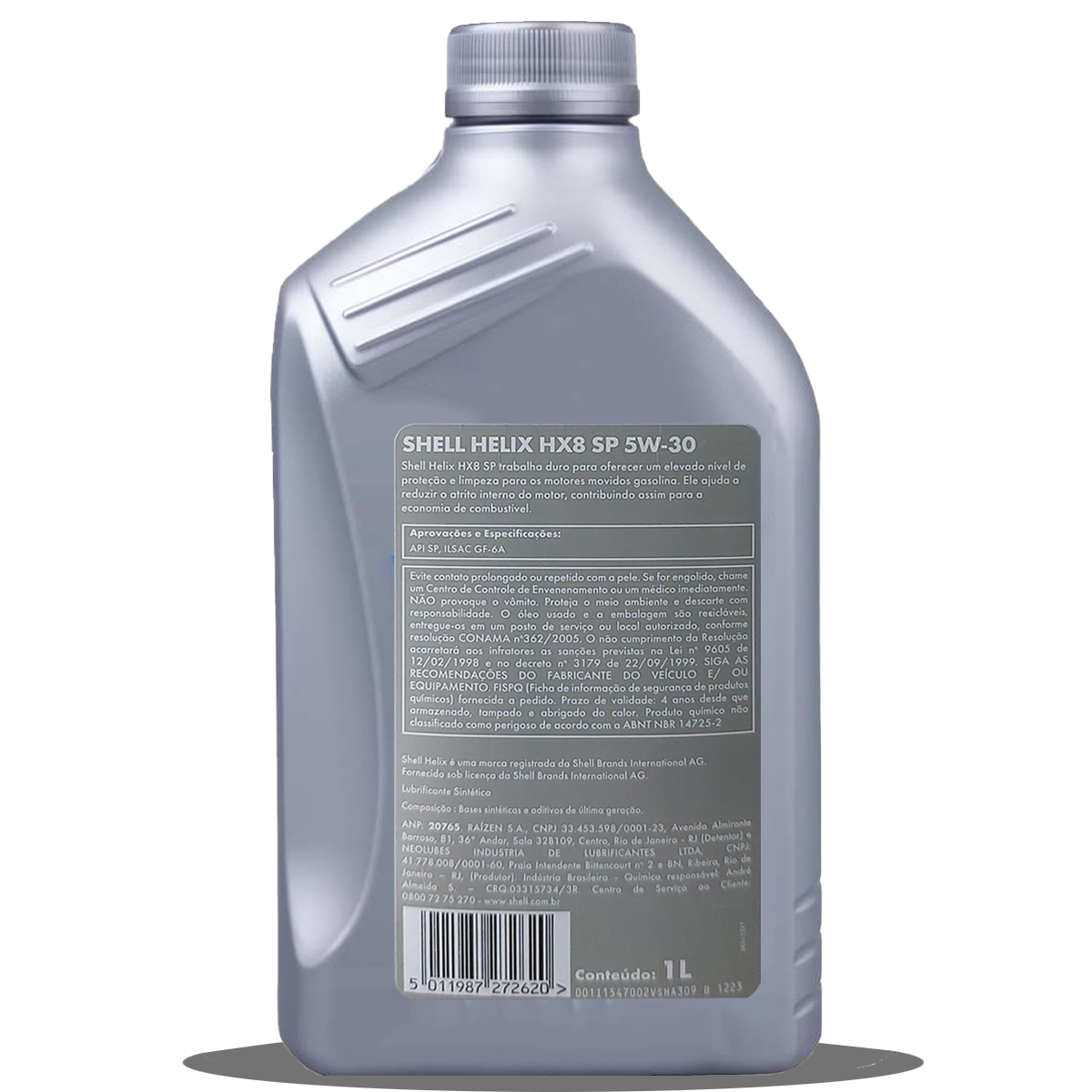 Óleo Shell Helix HX8 5W30 100% Sintético SP GF-6A - 1 Litro Original ...