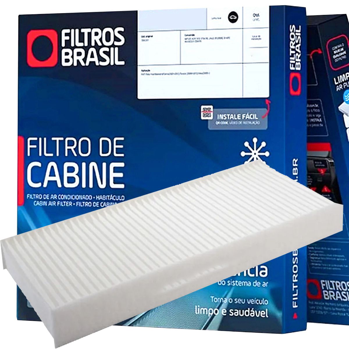 Filtro De Cabine Ar Condicionado Filtros Brasil Toyota Etios 1.3 1.5 ...