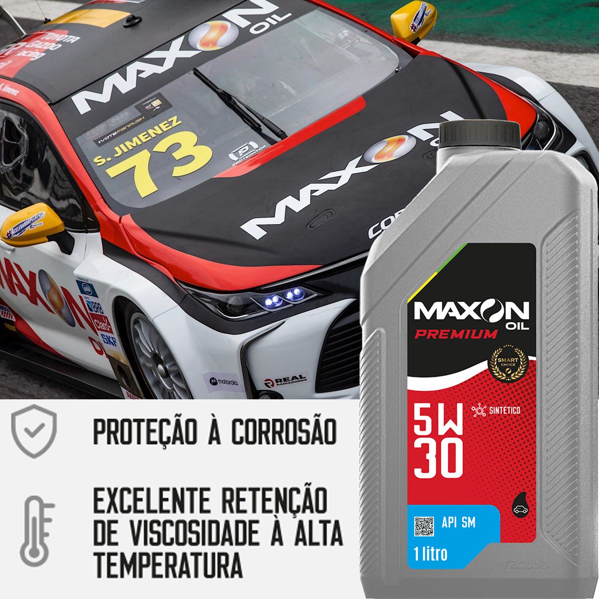 Óleo De Motor Maxon Oil 5W30 100% Sintético Api SM 100% Sintético - Sua ...