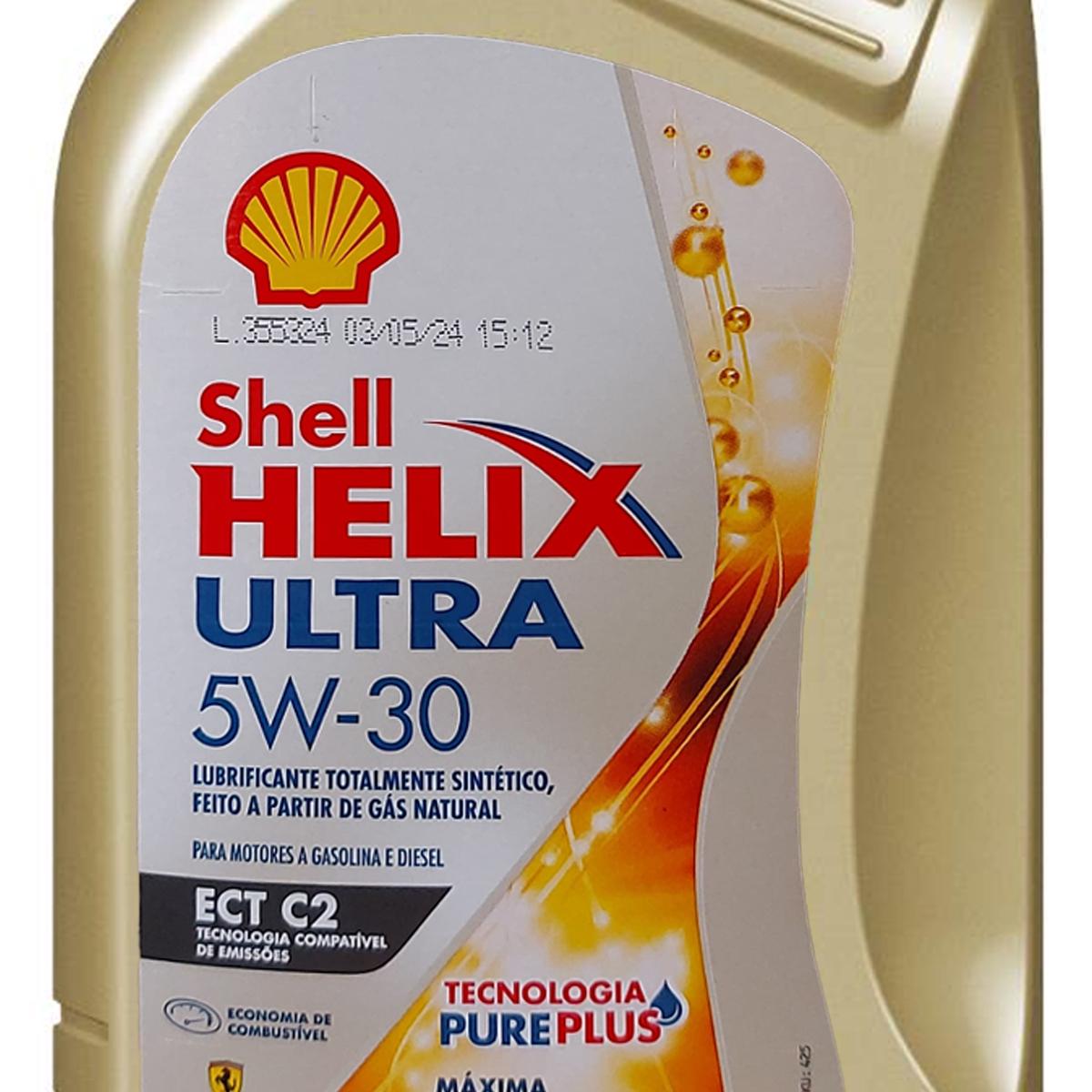 Óleo De Motor Shell Helix Ultra 5W30 ECT C2 100% Sintético Cada 10.000 Km - 1 Litro - Sua melhor ...