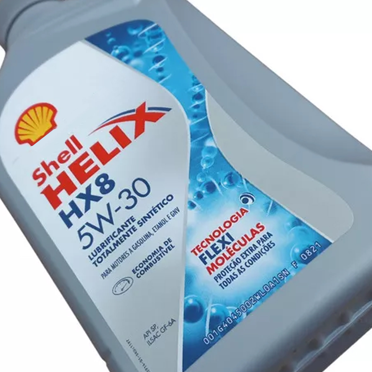 Kit 4 Litros De Oleo Do Motor Lubrificante Shell Hx8 5w30 Api Sp Ilsac ...