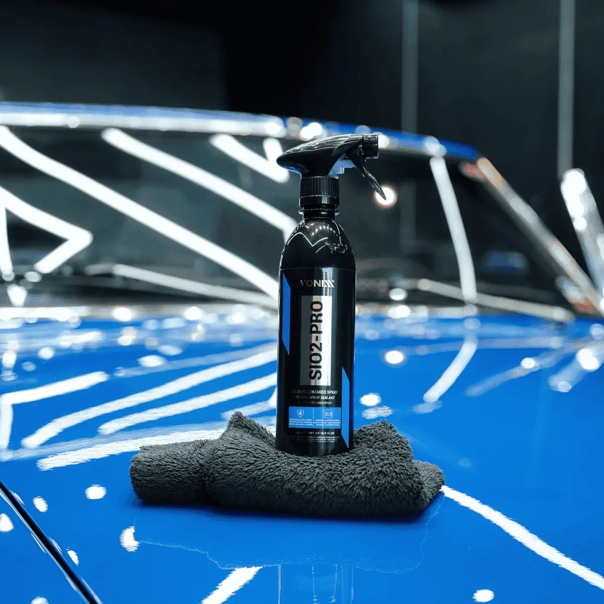 Vonixx SiO2-Pro 500ml Selante Automotivo Cerâmico Proteção Pintura ...