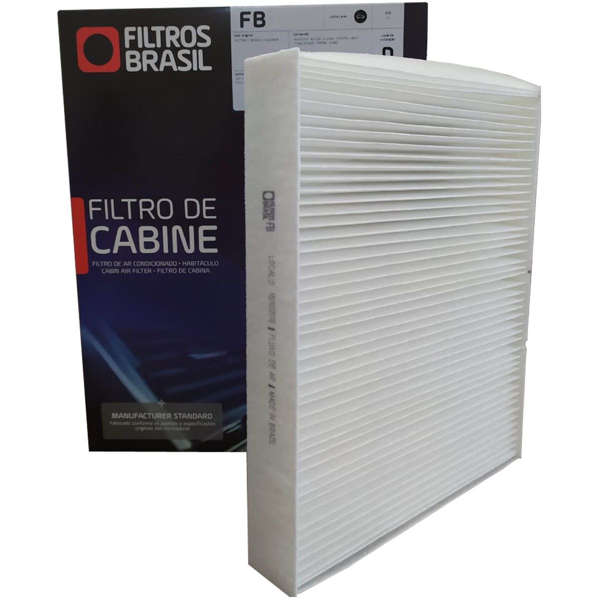 Filtro De Cabine Ar Condicionado Filtros Brasi New Fiesta Ka Ecosport ...